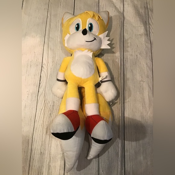 Sonic The Hedgehog | Toys | Sonic The Hedgehog Yellow Tails Plush Toy ...